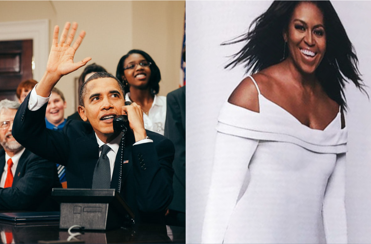 Barack & Michelle Obama Collage | Star 99.7