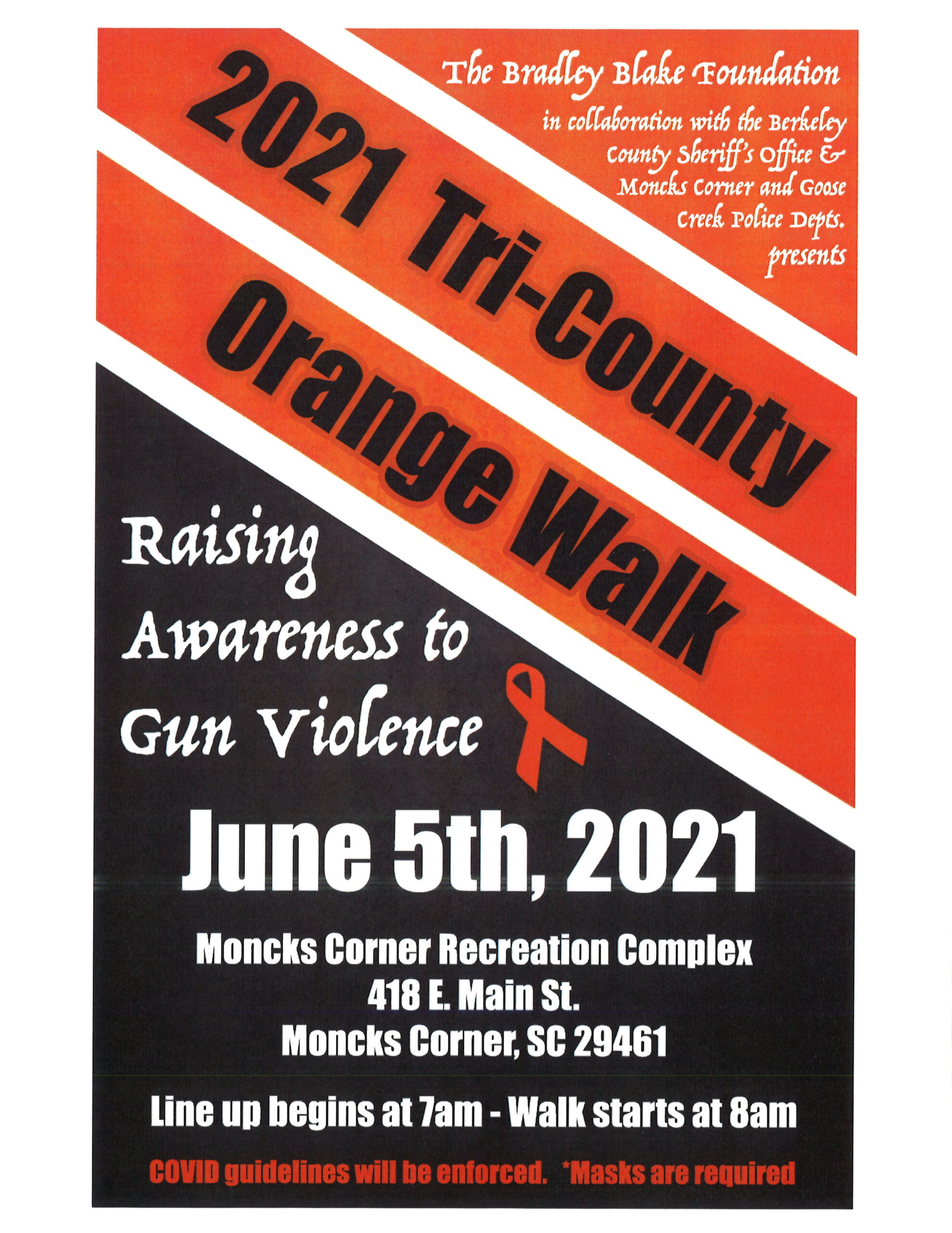 This June, Take Part in the 2021 Tri-County Orange Walk | Star 99.7