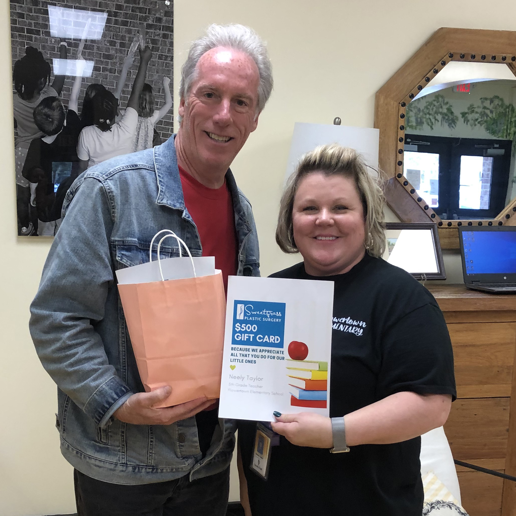 March 2022 Teacher of the Month – Neely Taylor – Flowertown Elementary ...