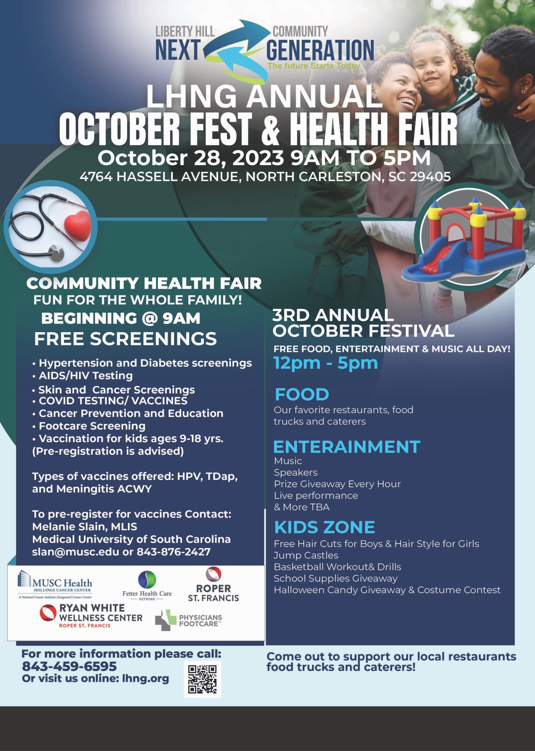 Oct. 28: October Fest & Free Health Tests & Vaccination | Star 99.7
