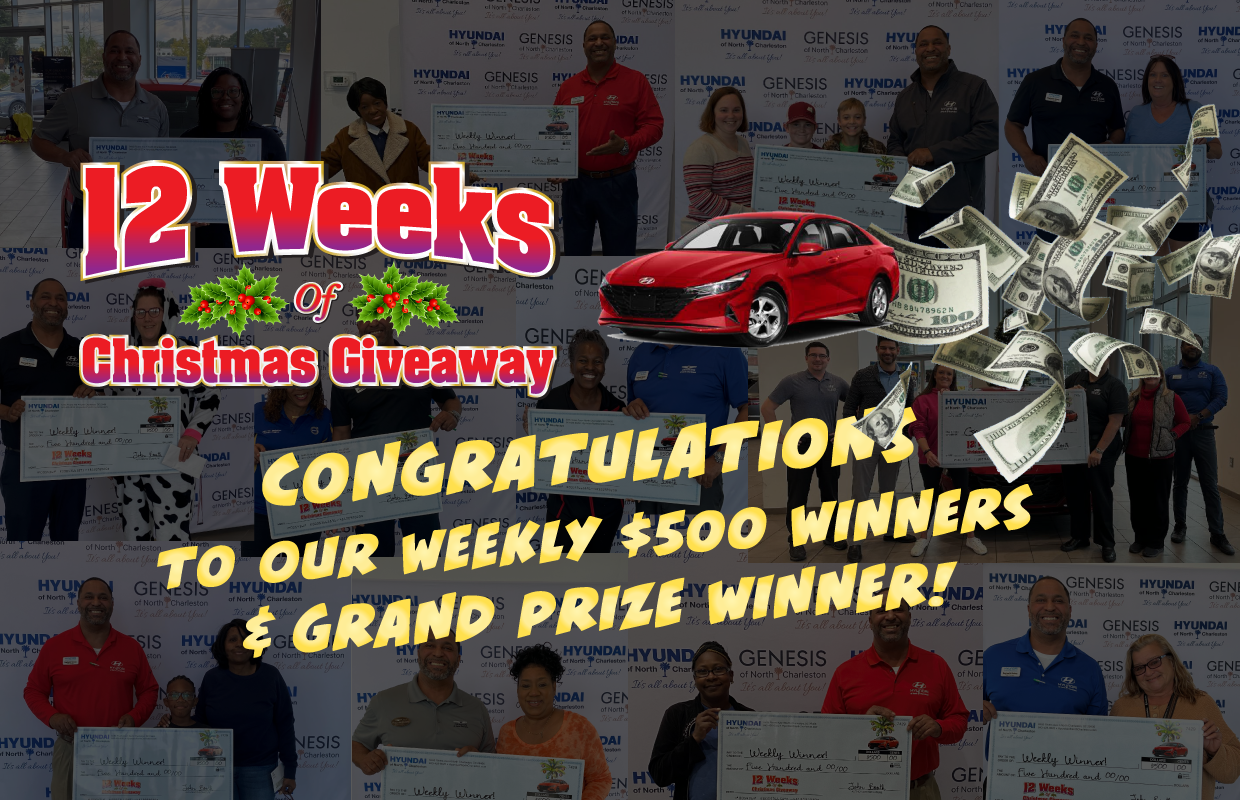 Congratulations to Our $500 Winners & 3-Year Lease Grand Prize Winner ...