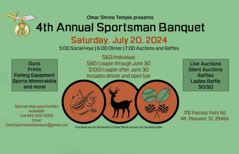 Tickets on Sale: Omar Shriner’s Sportsman Banquet – 7/20 | Star 99.7