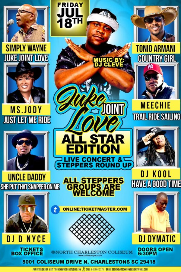 7/18: Join DJ D-Nyce @ the Juke Joint Concert & Steppers Round Up ...